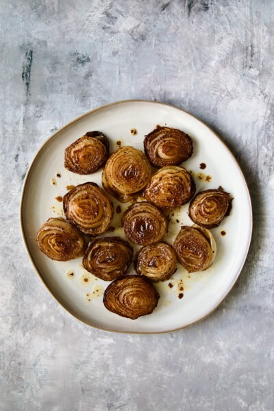 Roasted Onions (Muffin Pan Method) - From A Chef's Kitchen