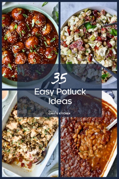 35 Easy Potluck Ideas Sure to Please a Crowd!