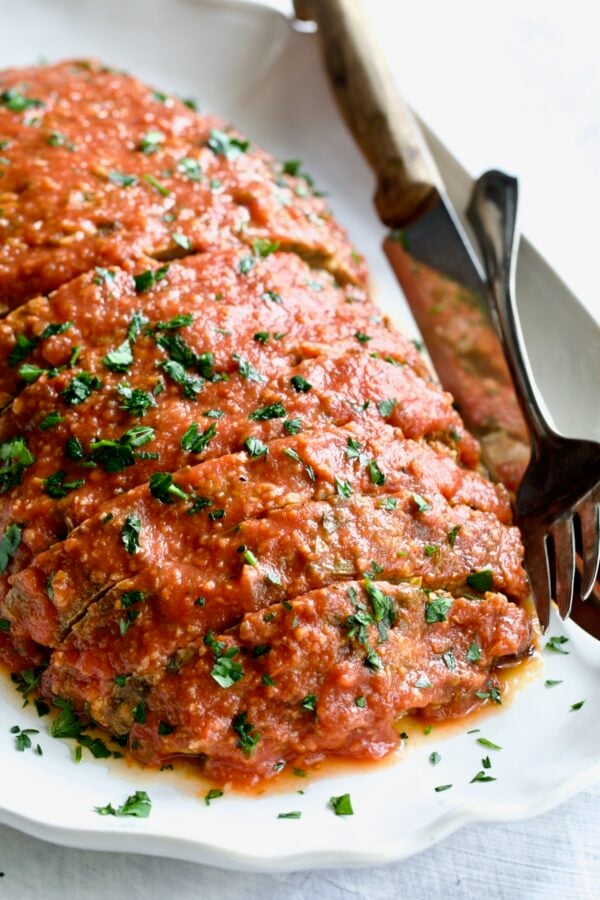 Italian Meatloaf Recipe - From A Chef's Kitchen