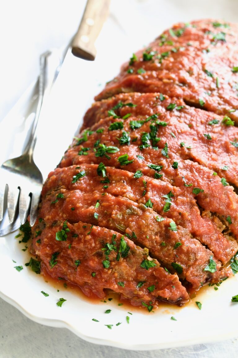Italian Meatloaf Recipe - From A Chef's Kitchen