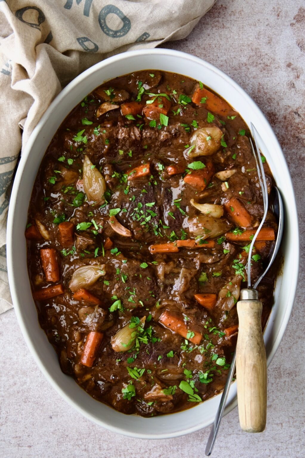 Boneless Beef Short Ribs Recipe - Bourguignon-Style!