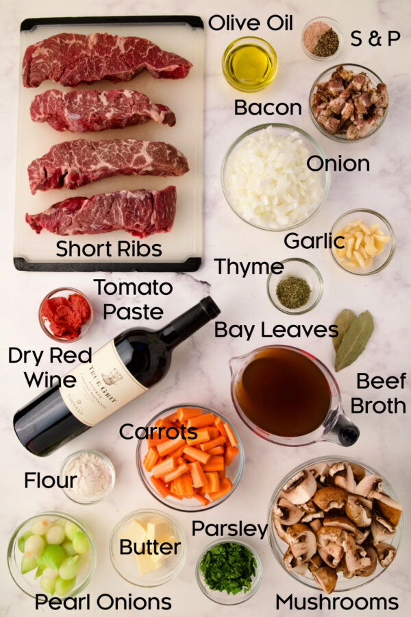 Boneless Beef Short Ribs Recipe - Bourguignon-Style!