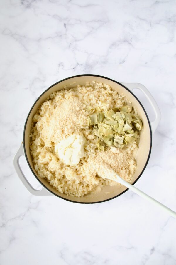 Spring Vegetable Risotto Recipe - Easy Baked Method!
