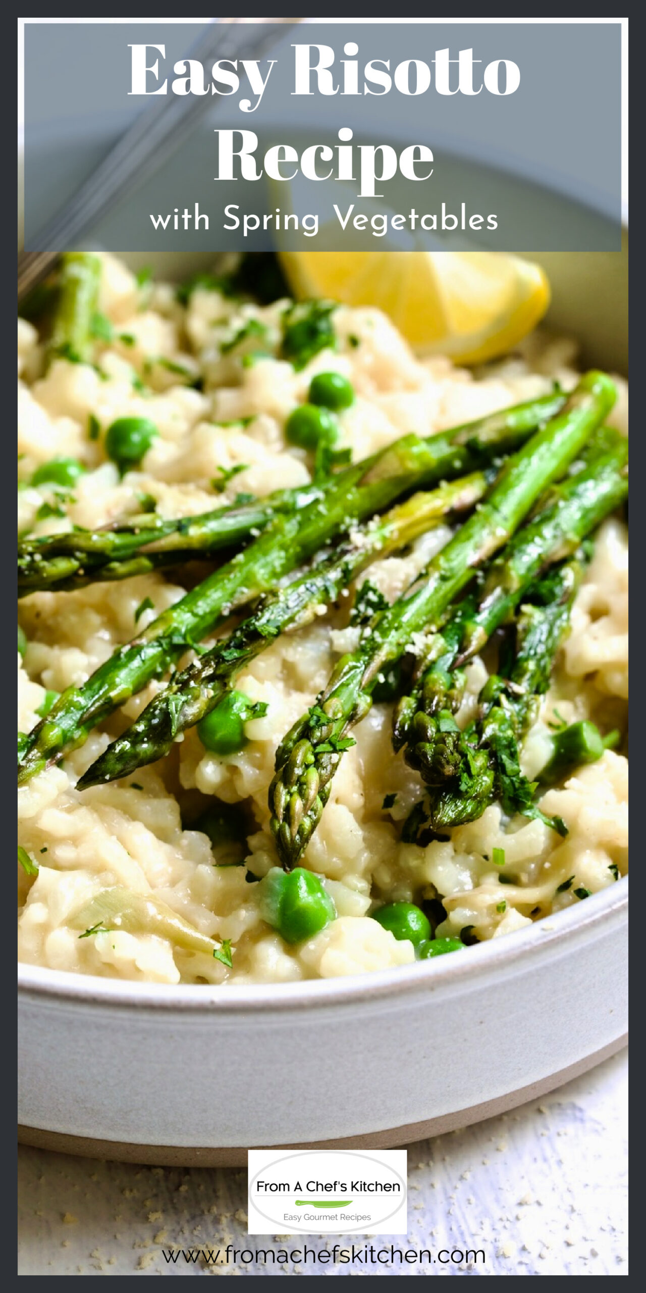 Spring Vegetable Risotto Recipe - Easy Baked Method!