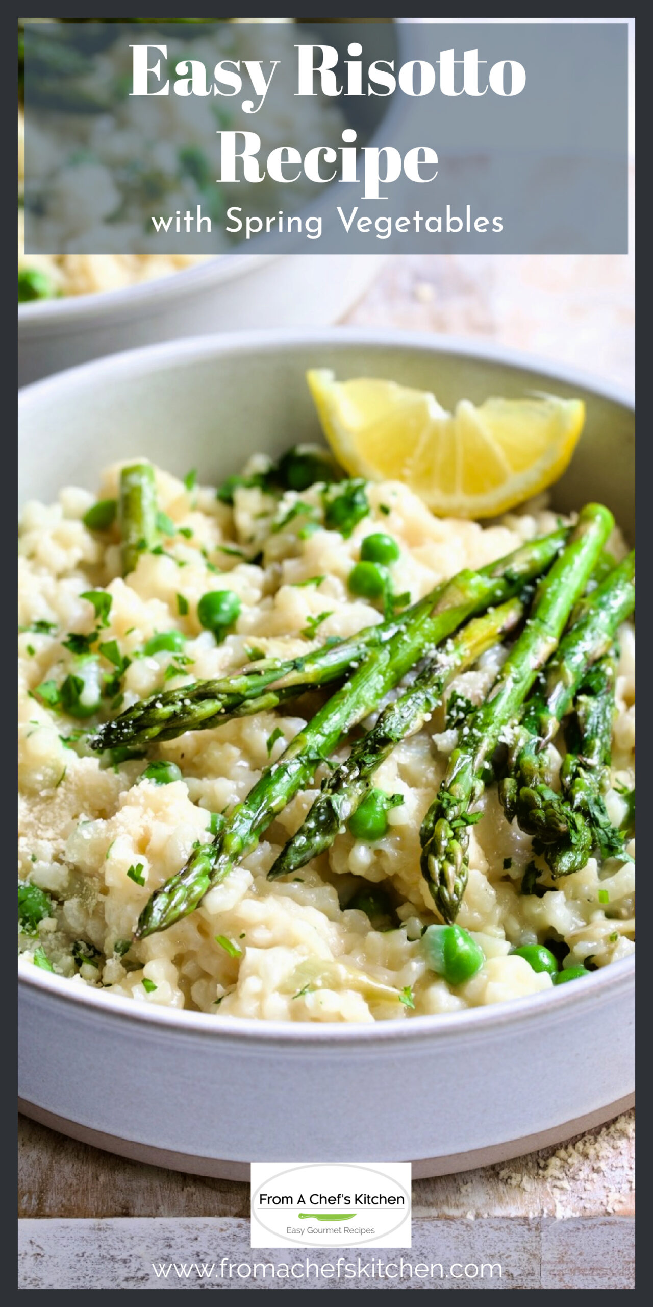 Spring Vegetable Risotto Recipe - Easy Baked Method!