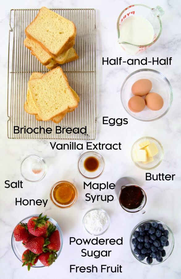Brioche French Toast Recipe - From A Chef's Kitchen