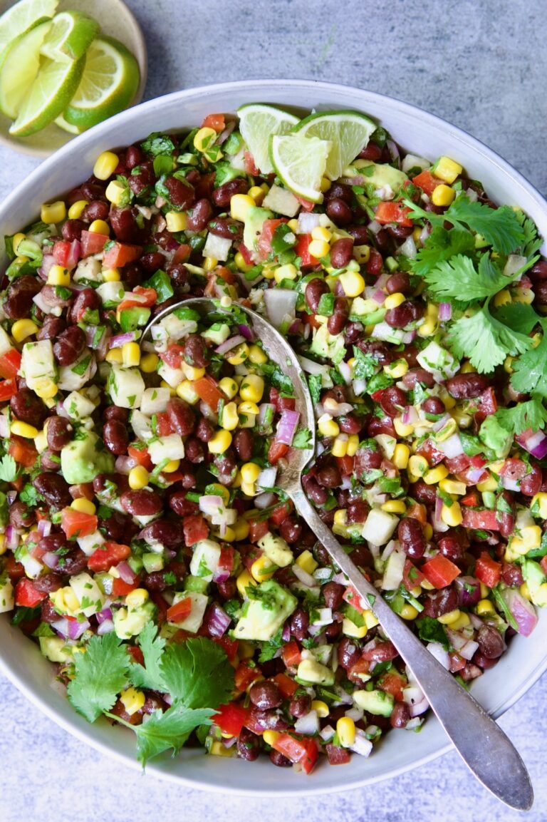 Southwestern Black Bean Salad Recipe - From A Chef's Kitchen