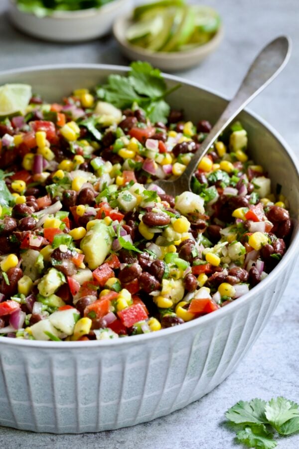 Southwestern Black Bean Salad Recipe - From A Chef's Kitchen