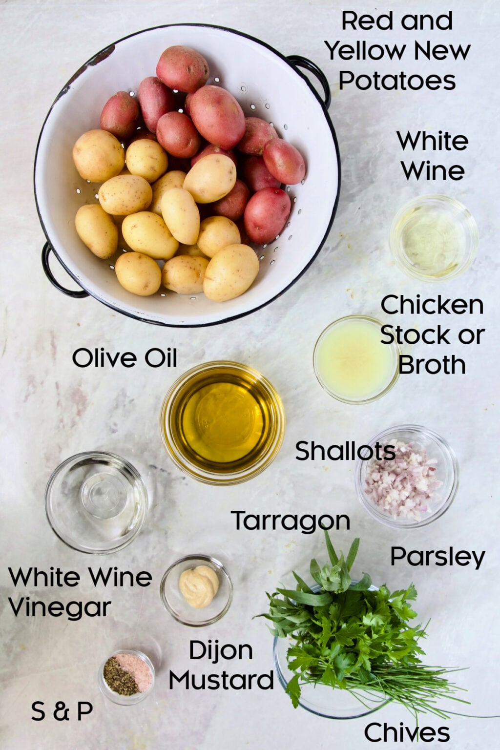 French Potato Salad Recipe - EASY! - From A Chef's Kitchen