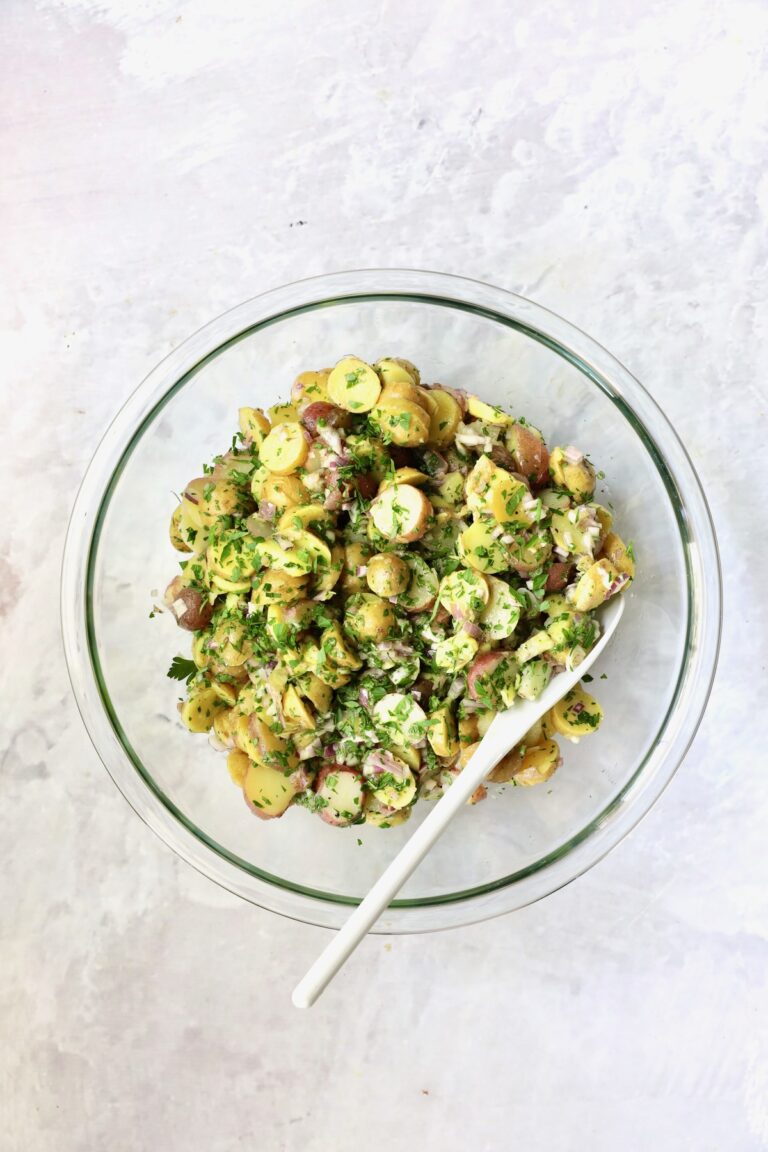French Potato Salad Recipe - EASY! - From A Chef's Kitchen