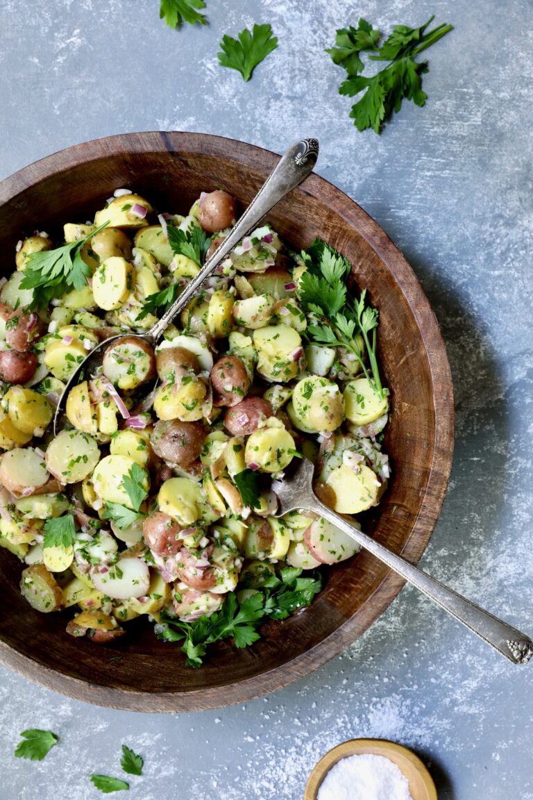 French Potato Salad Recipe - EASY! - From A Chef's Kitchen