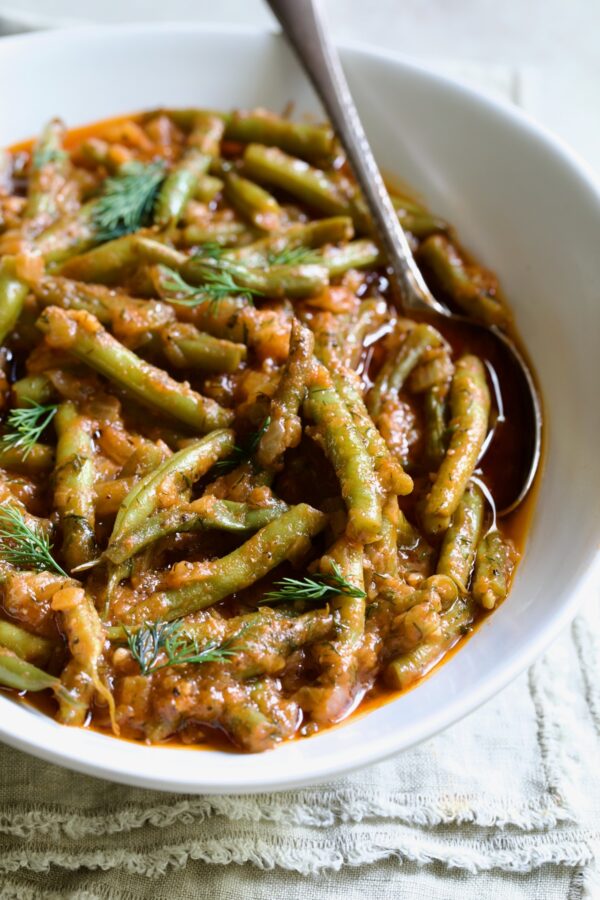 Greek Green Beans Recipe - EASY!