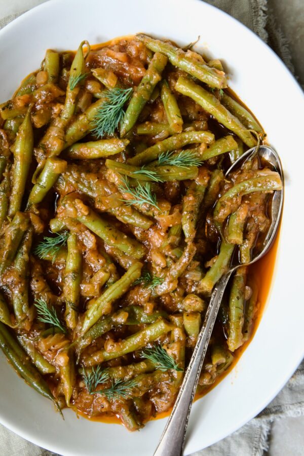 Greek Green Beans Recipe - EASY!
