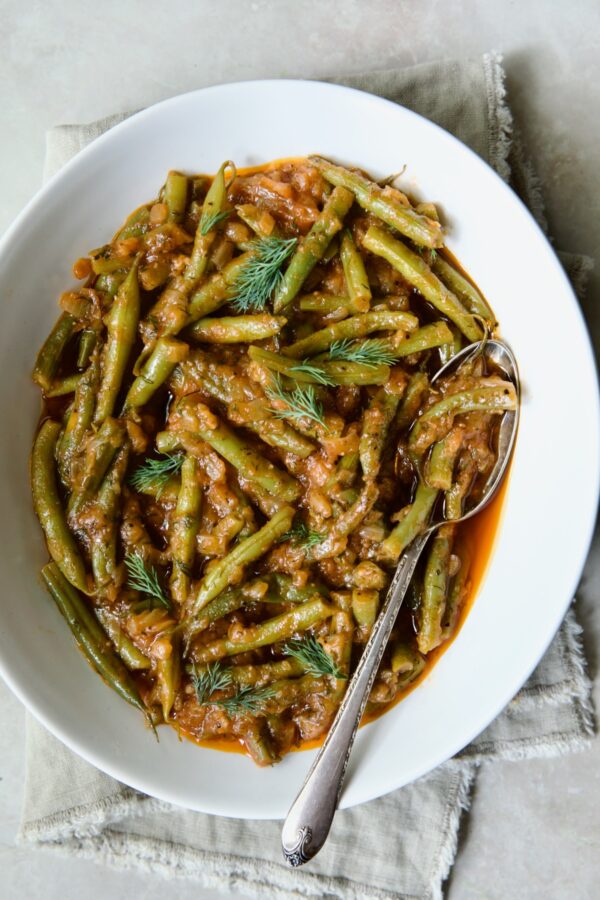 Greek Green Beans Recipe - EASY!
