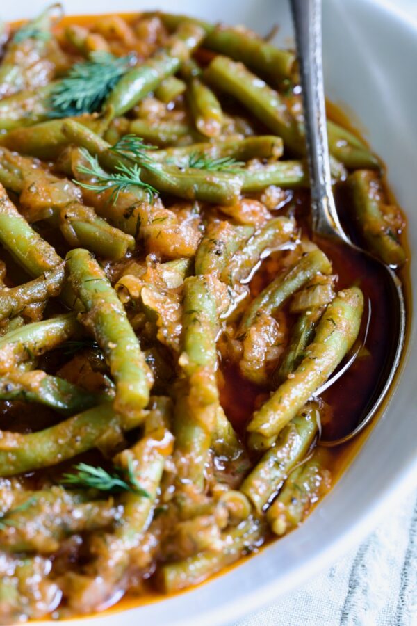 Greek Green Beans Recipe - EASY!