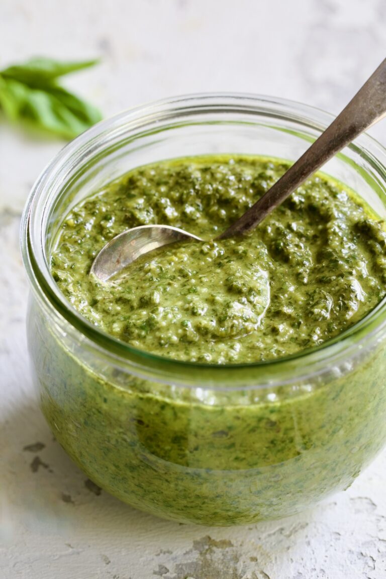 Pesto Genovese - How to Make Classic Basil Pesto the Right Way!