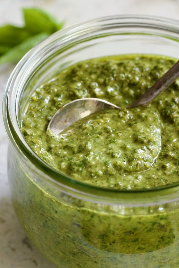 Pesto Genovese - How to Make Classic Basil Pesto the Right Way!
