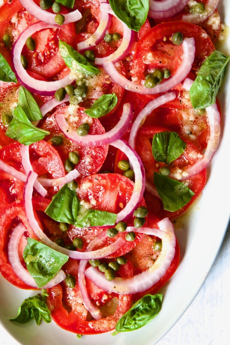 Tomato and Onion Salad Recipe - Easy and So Tasty!