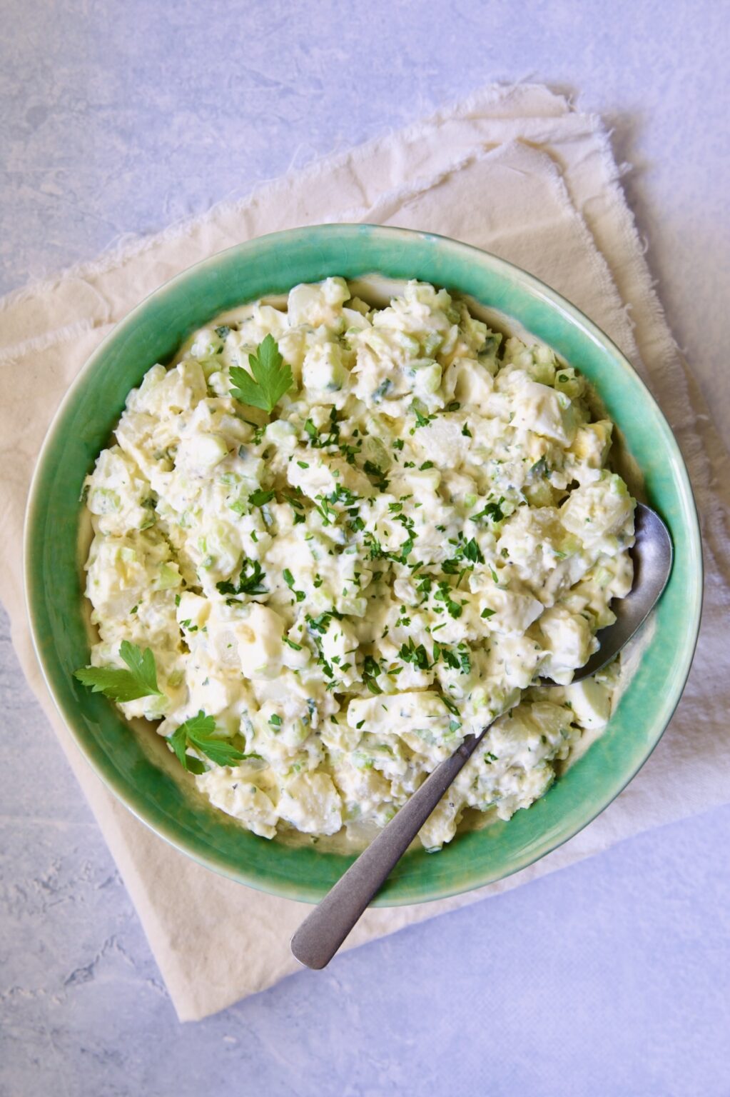 Creamy Potato Cucumber Salad Recipe - From A Chef's Kitchen