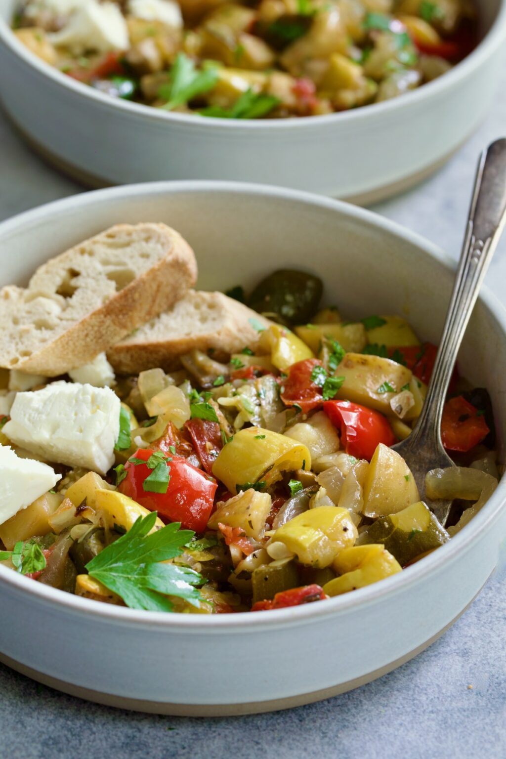 Briam (Greek Roasted Vegetables) - The Essence of Summer!