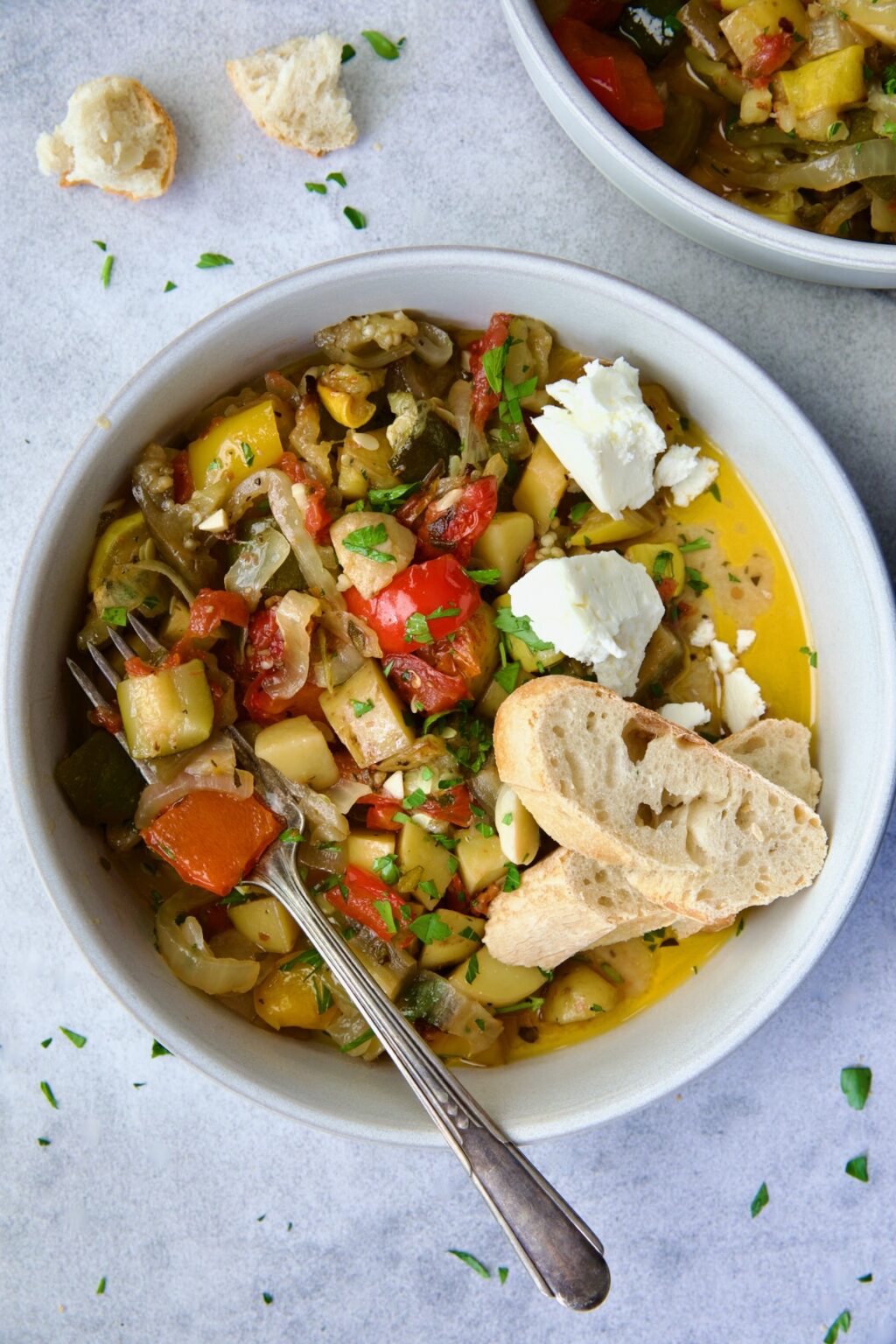 Briam (Greek Roasted Vegetables) - The Essence of Summer!