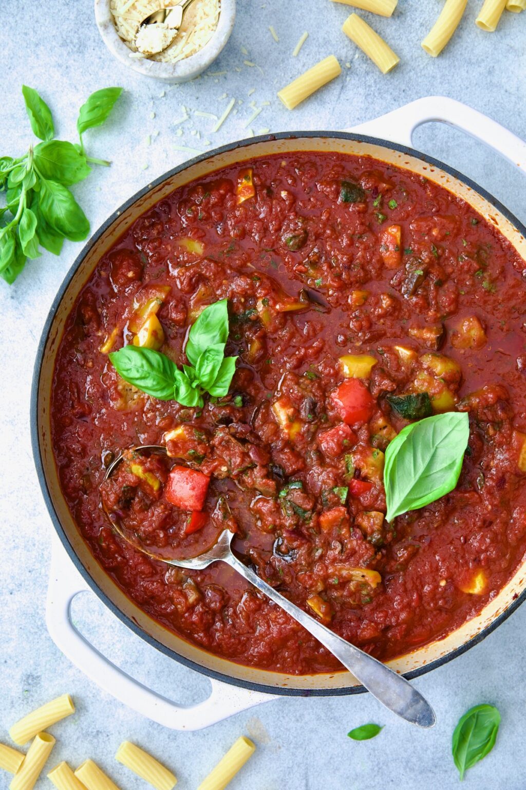 Delicious Vegetarian Pasta Sauce Recipe with Roasted Vegetables