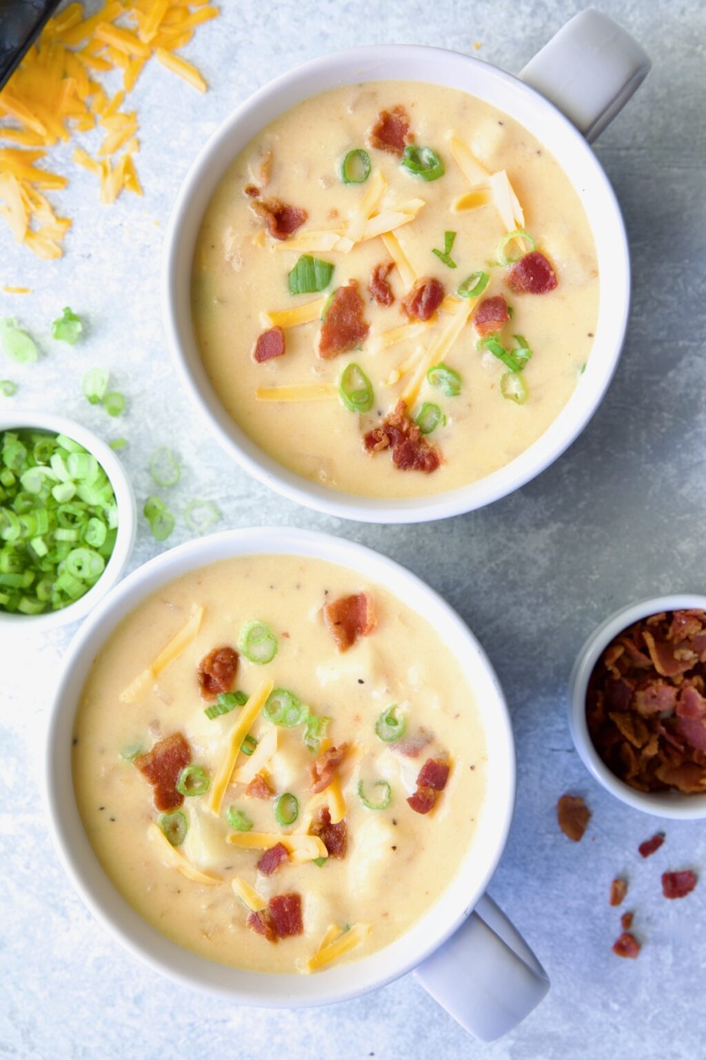 Potato Cheese Soup Recipe - With Bacon!