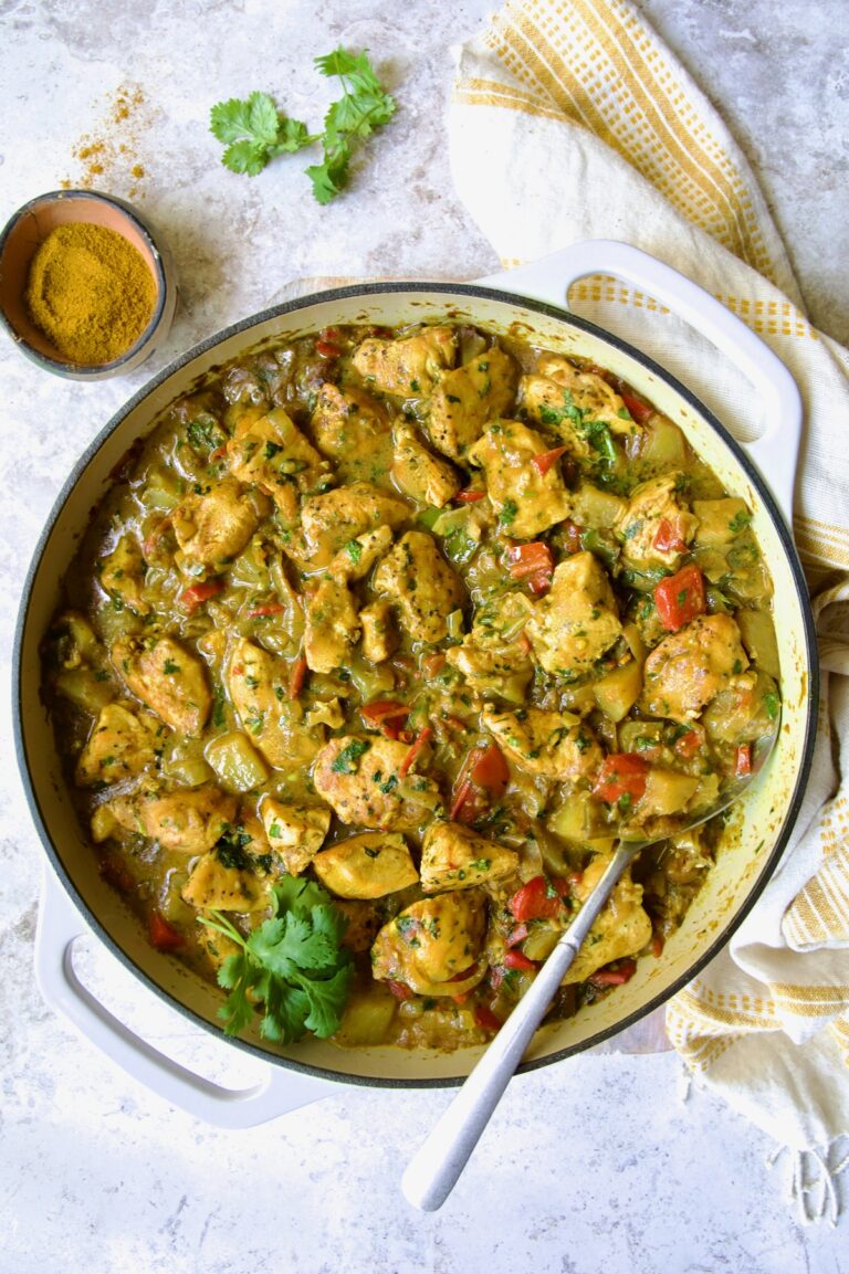 Chicken and Potato Curry Recipe - Spicy and Easy!