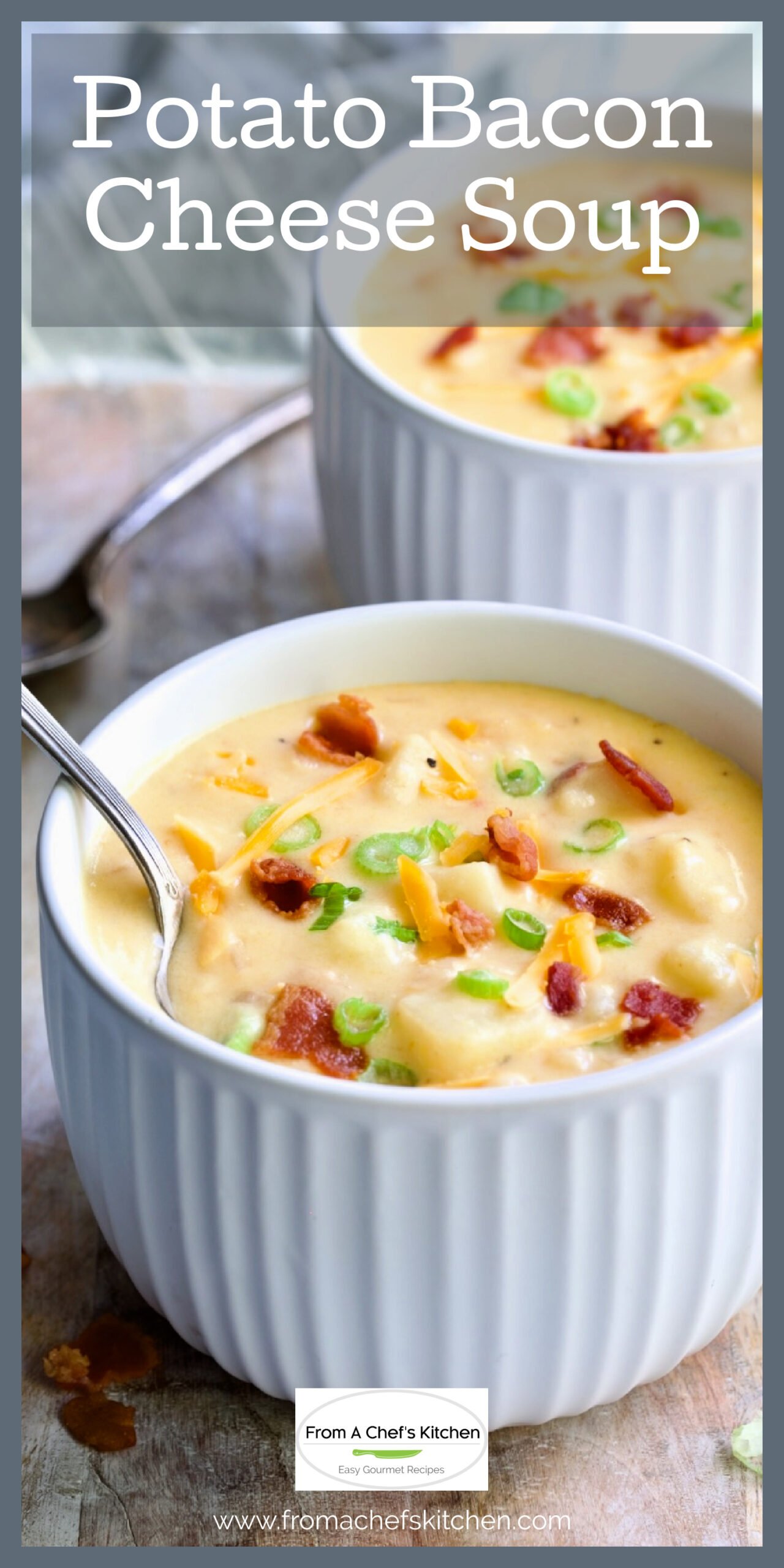 Potato Cheese Soup Recipe - With Bacon!