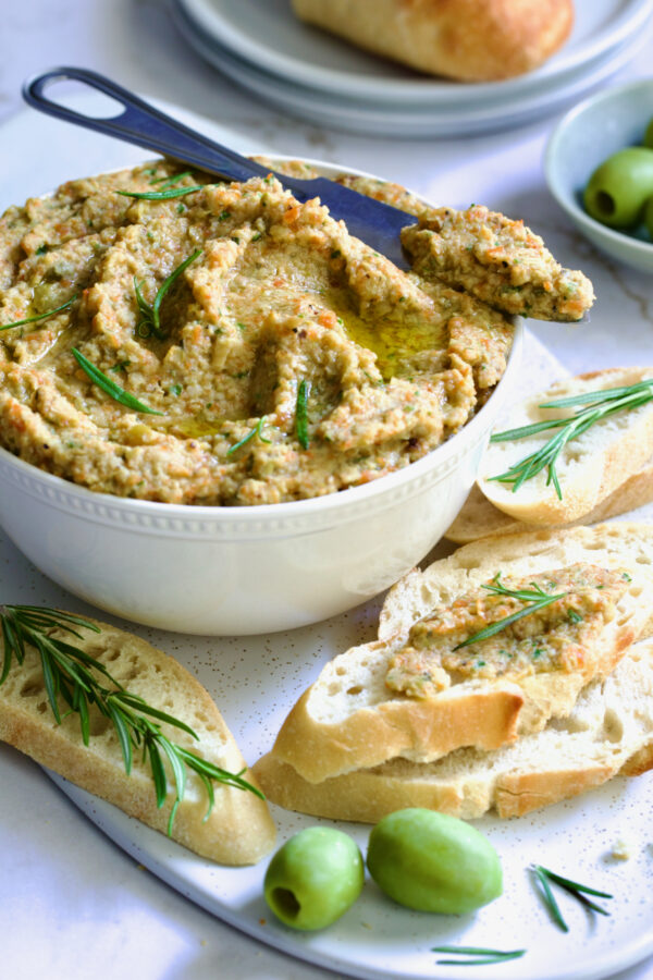 Green Olive Tapenade Recipe - Plant-Forward Twist on the Classic!