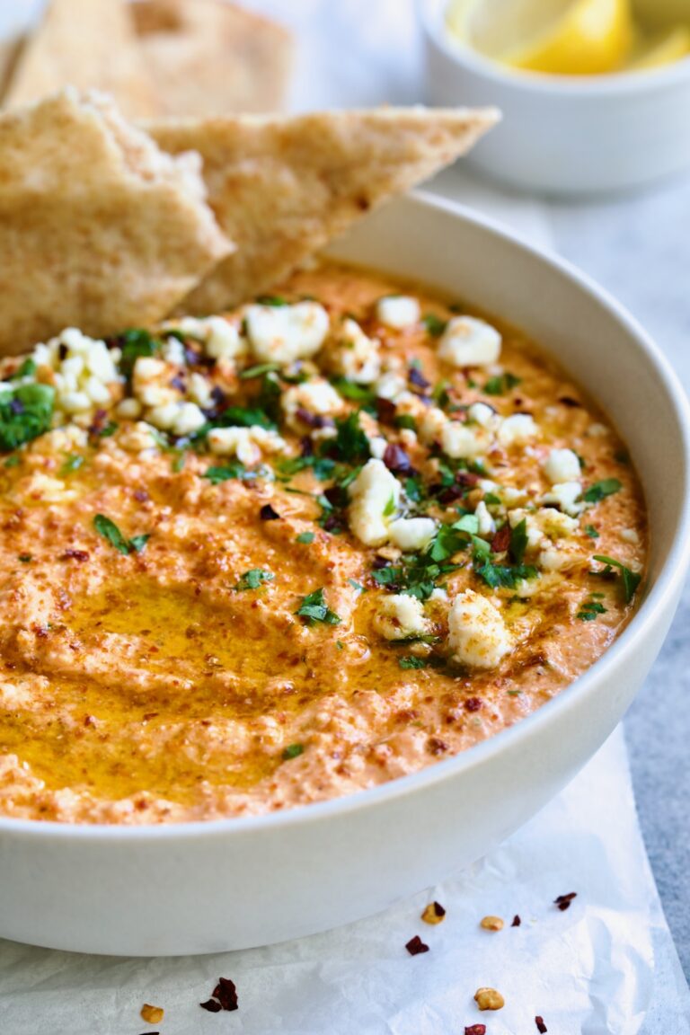 Spicy Feta Dip Recipe (Tirokafteri) - From A Chef's Kitchen