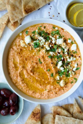 Spicy Feta Dip Recipe (Tirokafteri) - From A Chef's Kitchen