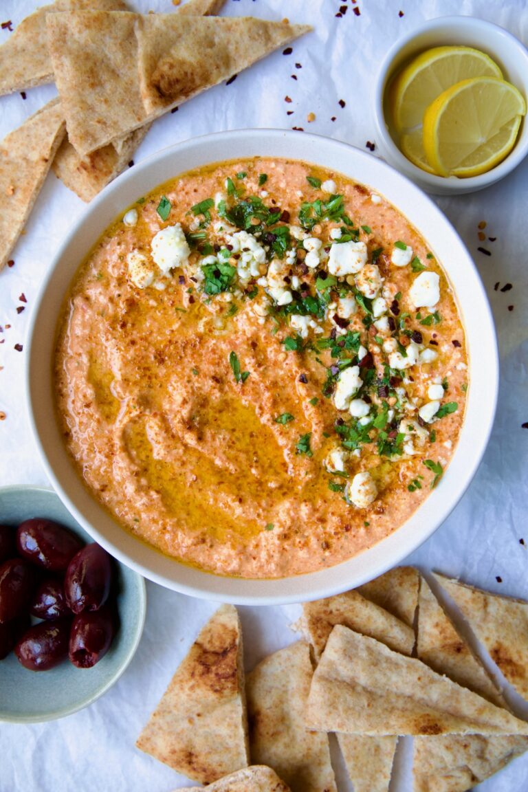 Spicy Feta Dip Recipe (Tirokafteri) - From A Chef's Kitchen