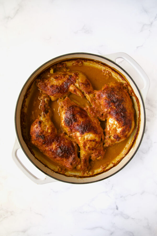 Thai Red Curry Chicken Legs Recipe - From A Chef's Kitchen