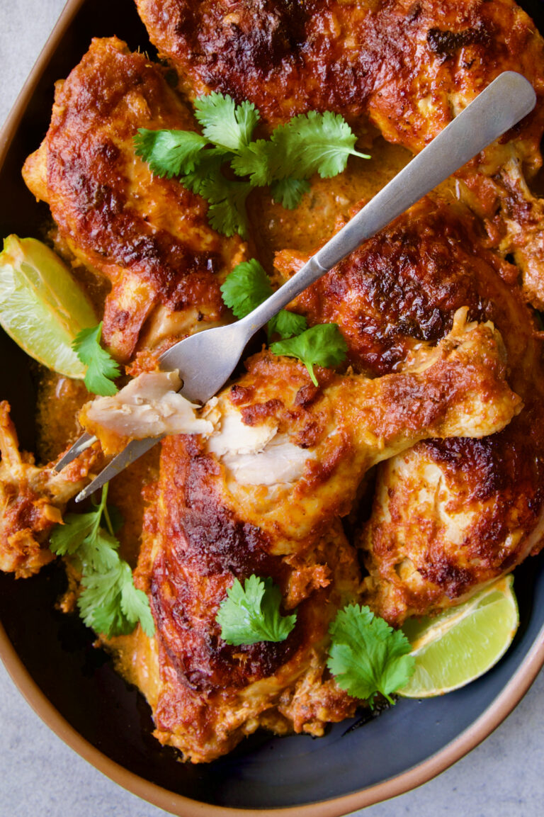 Thai Red Curry Chicken Legs Recipe - From A Chef's Kitchen