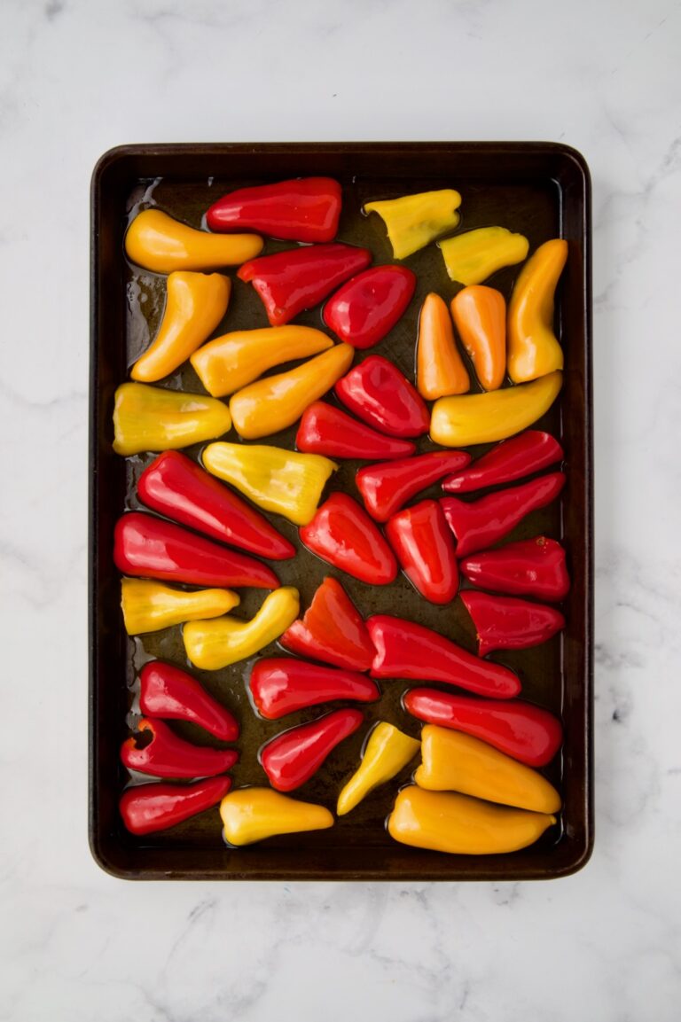 Roasted Mini Peppers Recipe - From A Chef's Kitchen