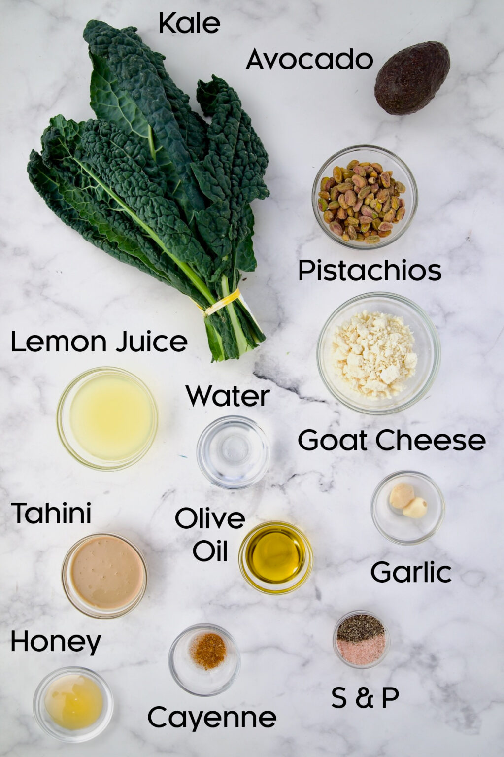 Tuscan Kale Salad Recipe with Lemon Tahini Dressing