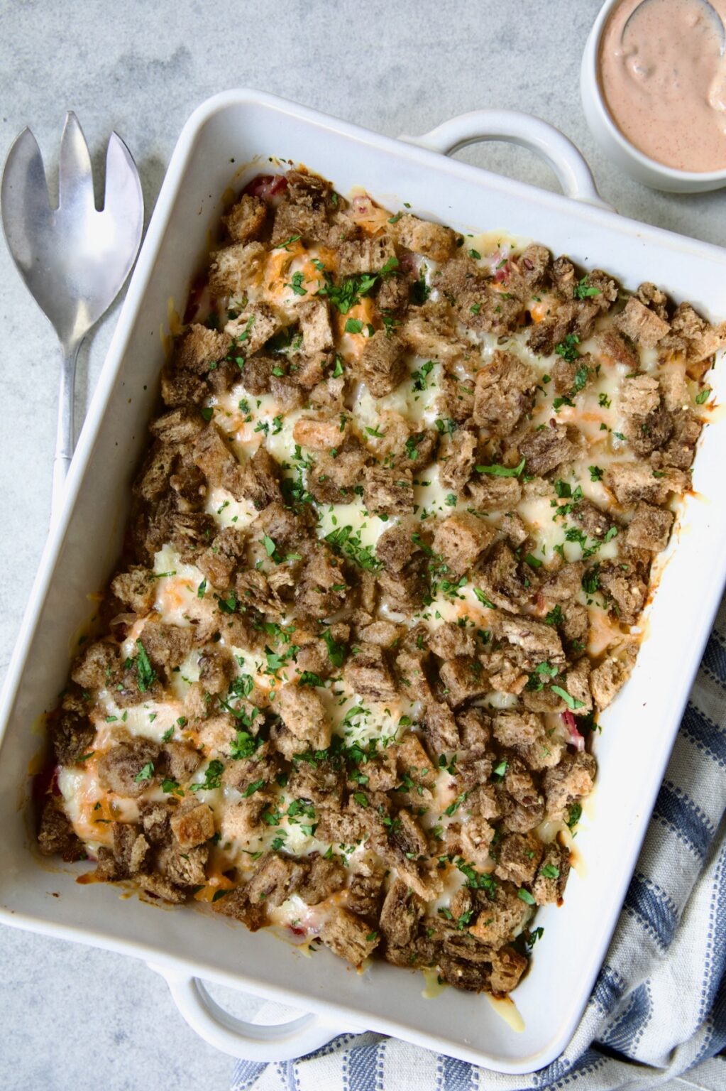 Reuben Casserole Recipe - From A Chef's Kitchen