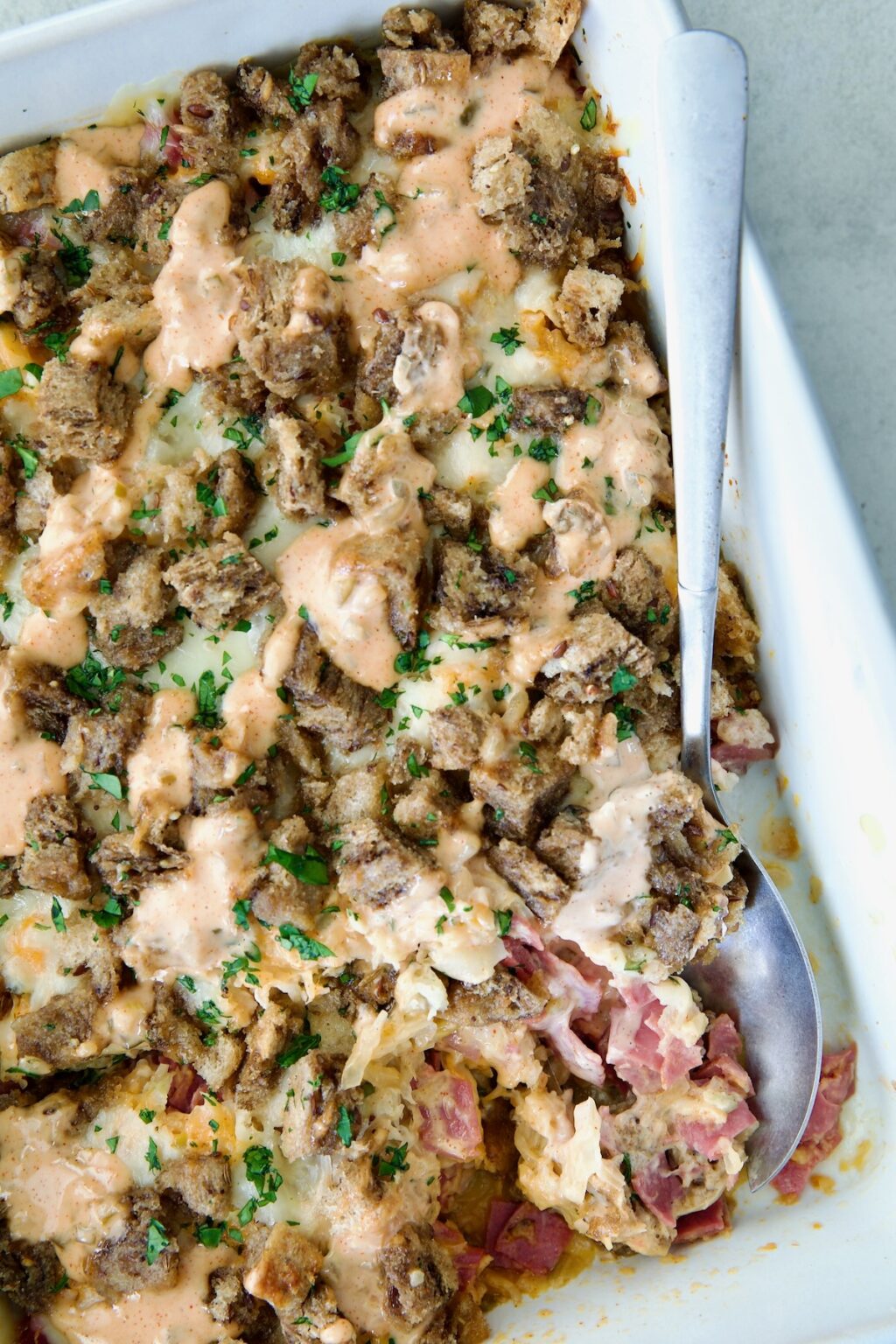 Reuben Casserole Recipe - From A Chef's Kitchen