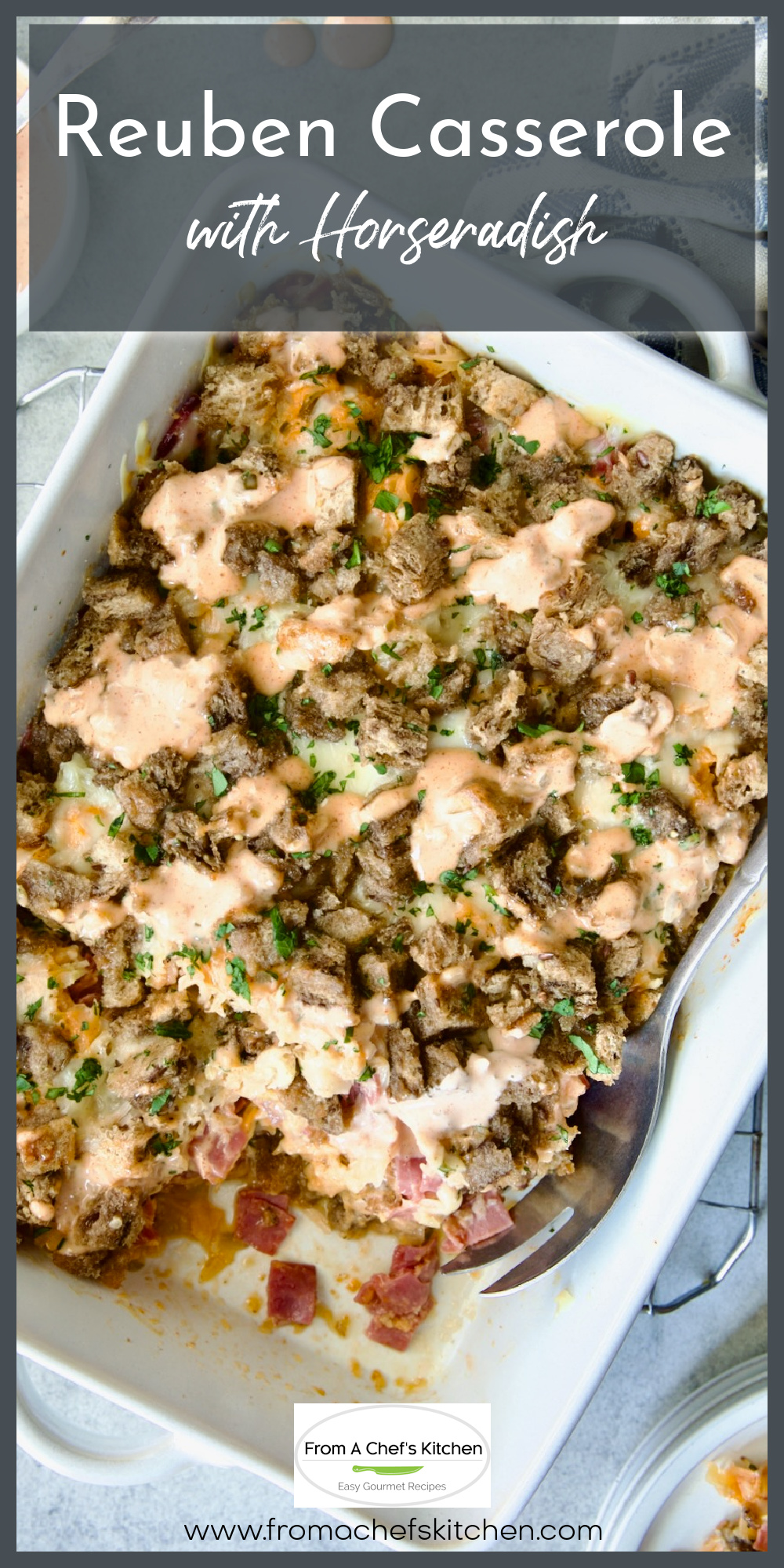Reuben Casserole Recipe - From A Chef's Kitchen