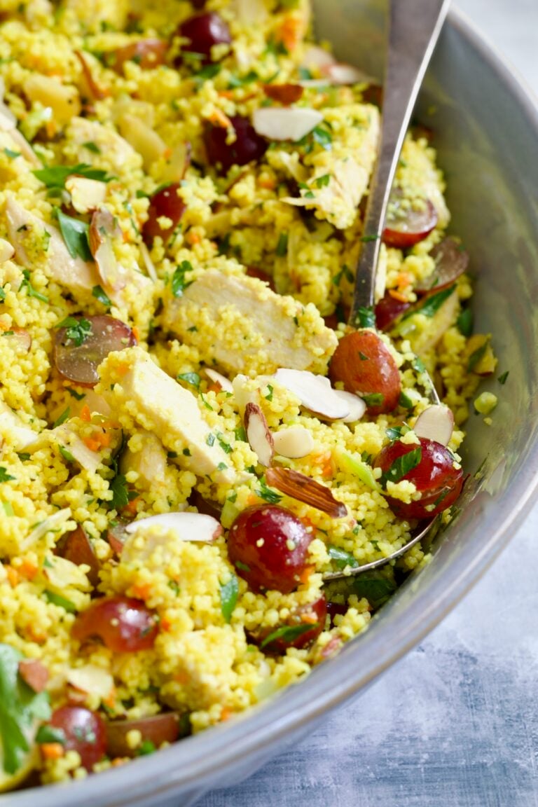 Easy and Vibrant Chicken Couscous Salad Recipe