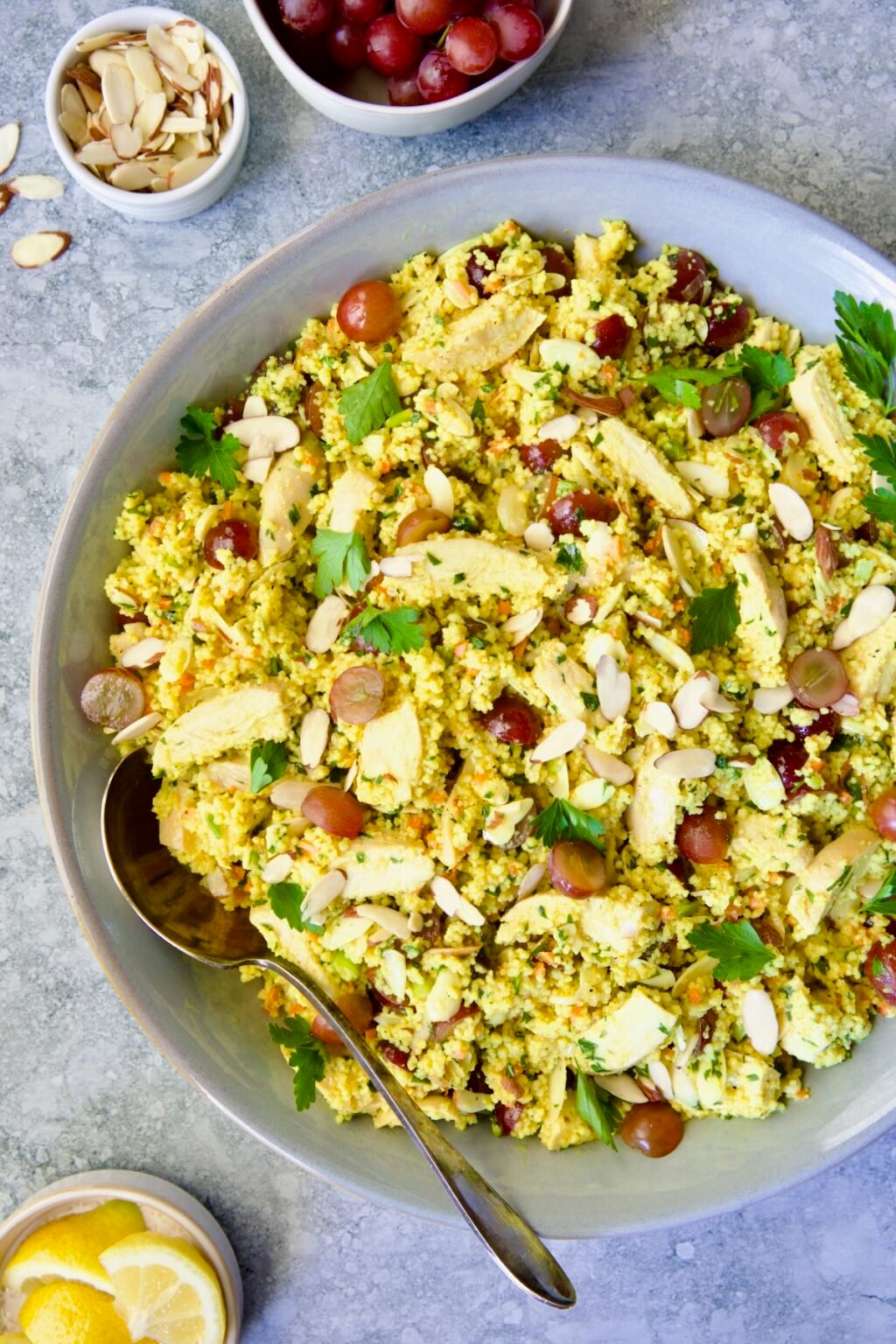 Easy and Vibrant Chicken Couscous Salad Recipe