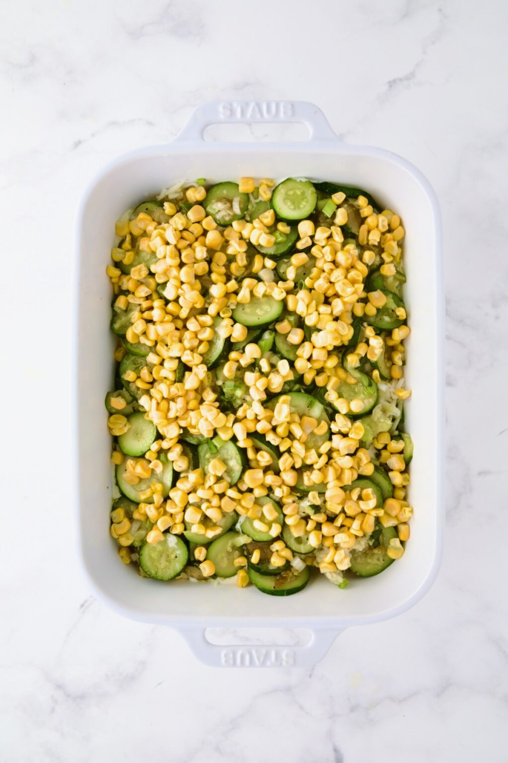 Zucchini Corn Casserole Recipe - From A Chef's Kitchen