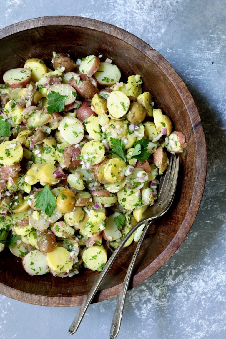 French Potato Salad Recipe - EASY! - From A Chef's Kitchen