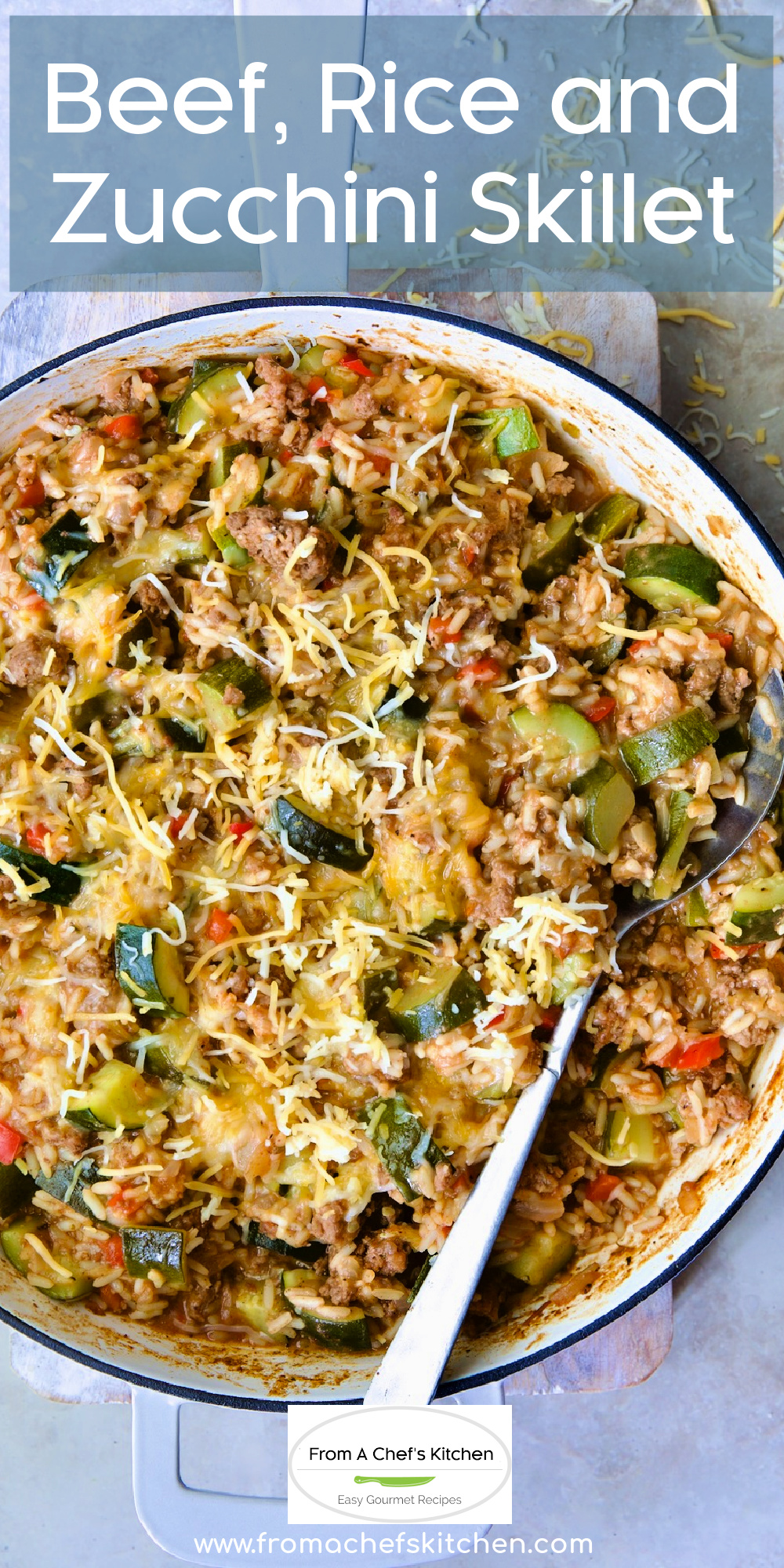 Delicious and Budget-Friendly Beef Zucchini Rice Skillet