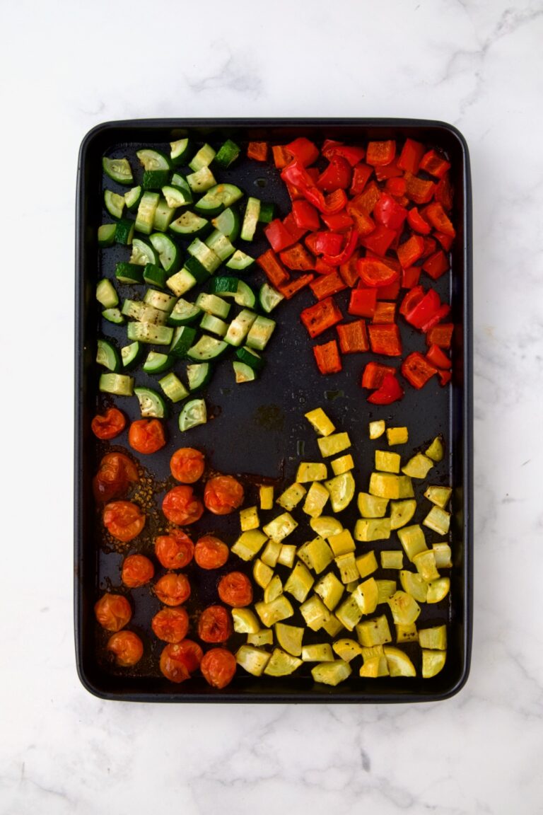 Barley Vegetable Risotto with Late Summer Vegetables
