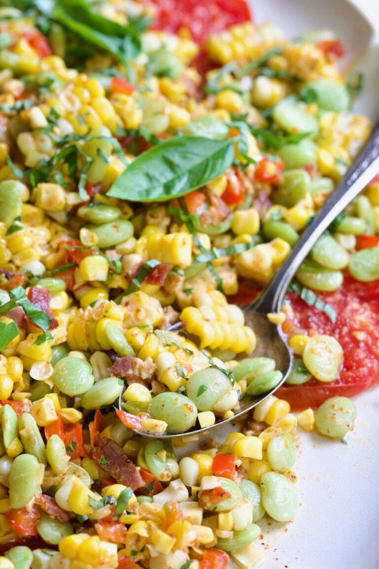 Delicious Grilled Corn Succotash Recipe for Summer