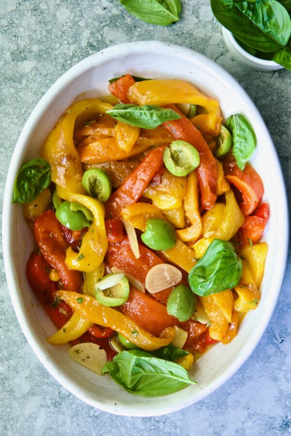 Simple and Versatile Roasted Pepper Salad Recipe