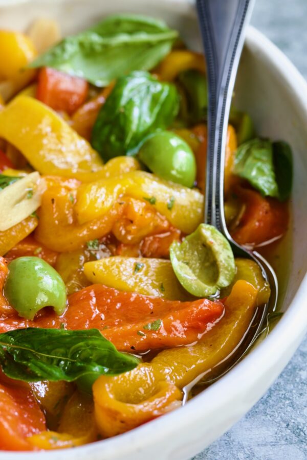 Simple and Versatile Roasted Pepper Salad Recipe