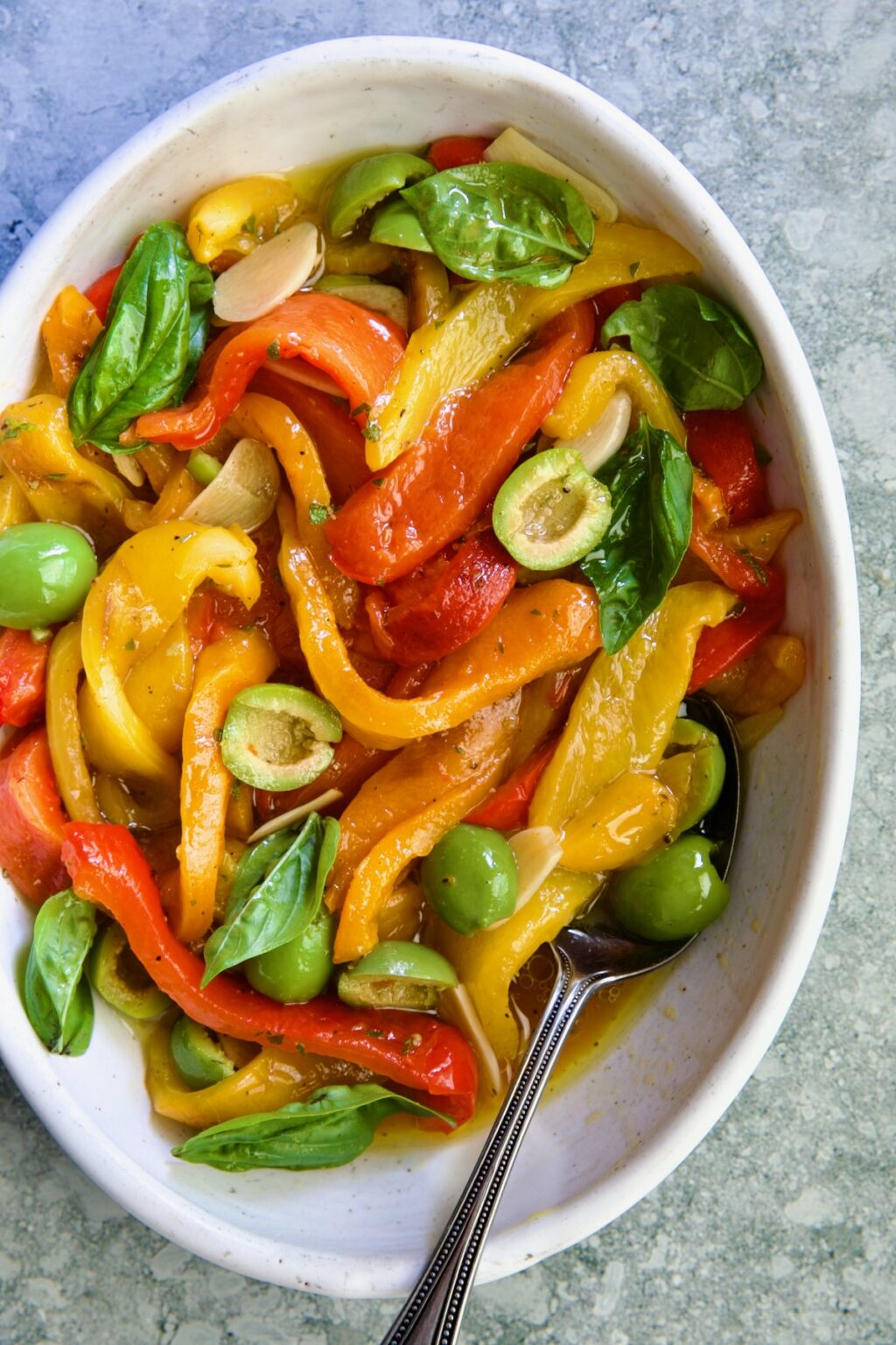 Simple and Versatile Roasted Pepper Salad Recipe